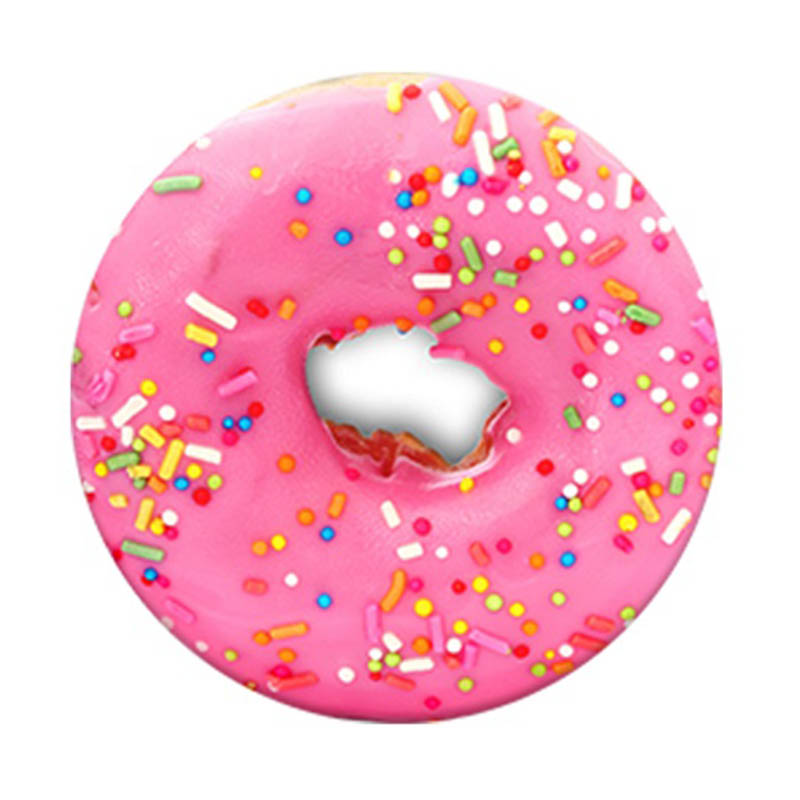 Pink Donut Pop Socket