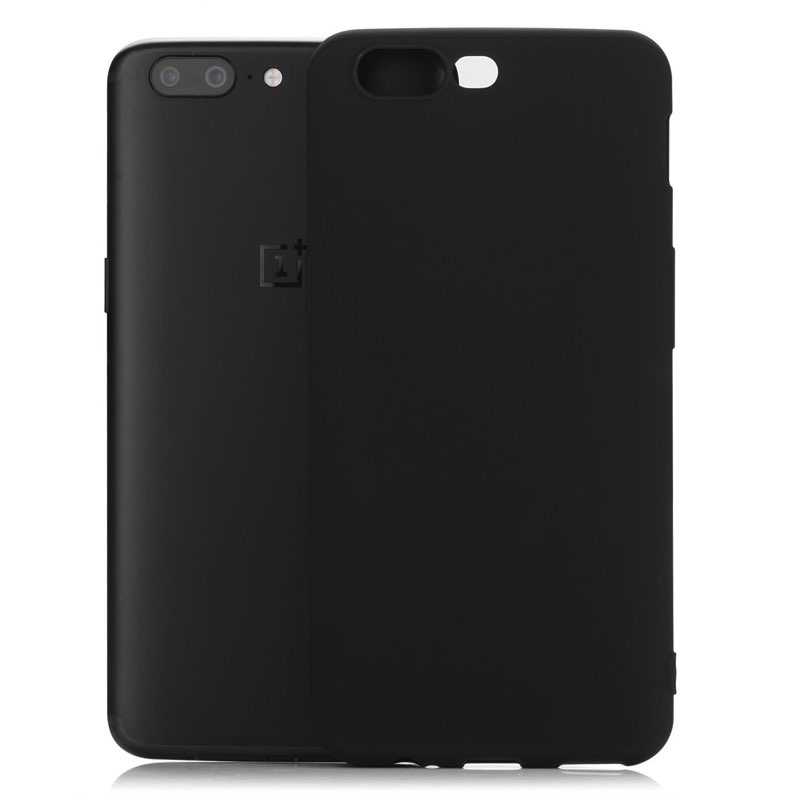 OnePlus 5 Silicon Cover Black