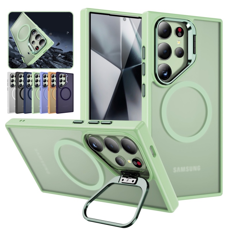 SAMSUNG S24 & S25 MAGSAFE CAMERA STAND GREEN